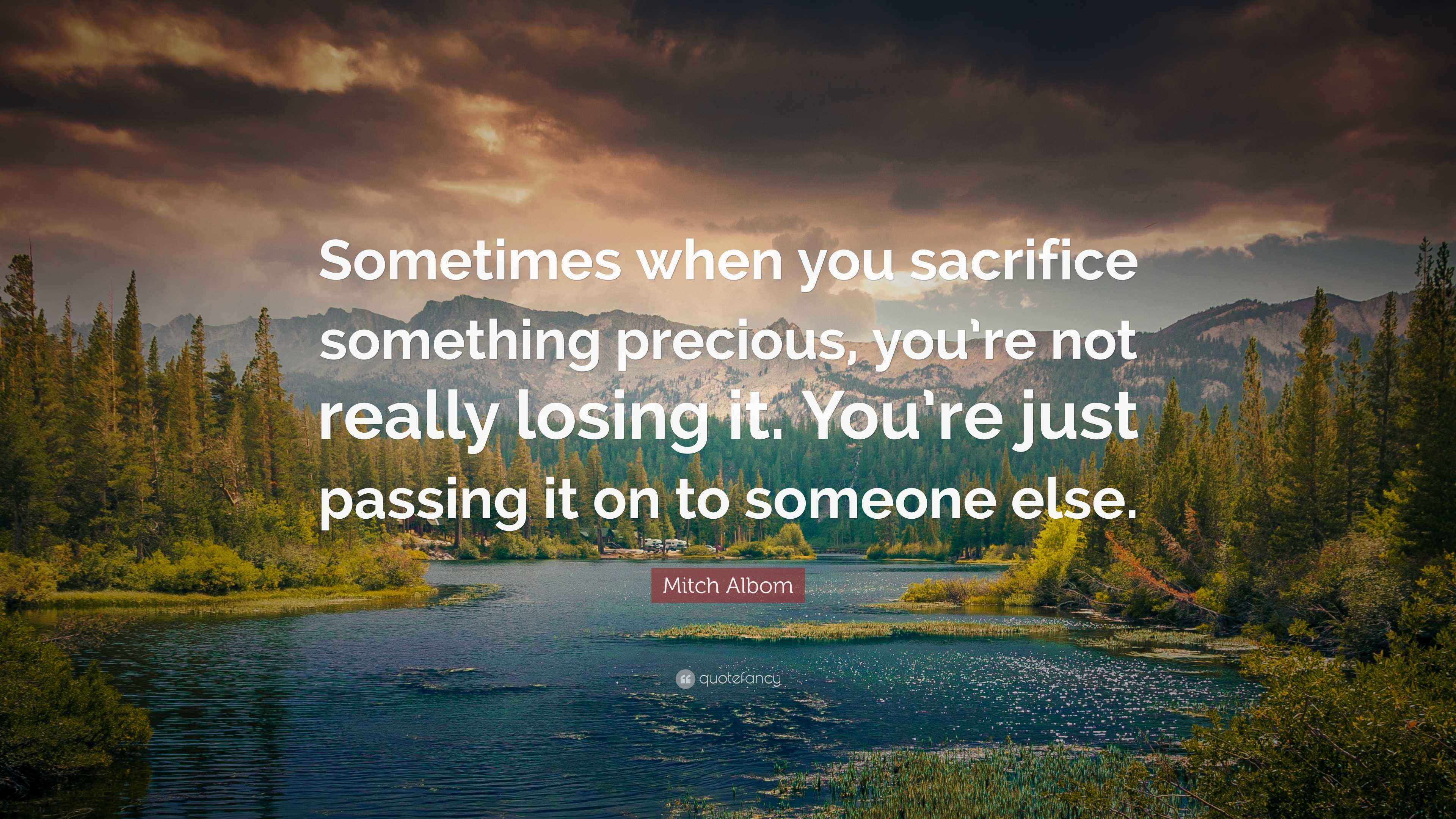 The Sacrifices We Make: A Reflection on Choices and Growth – Echoes of ...